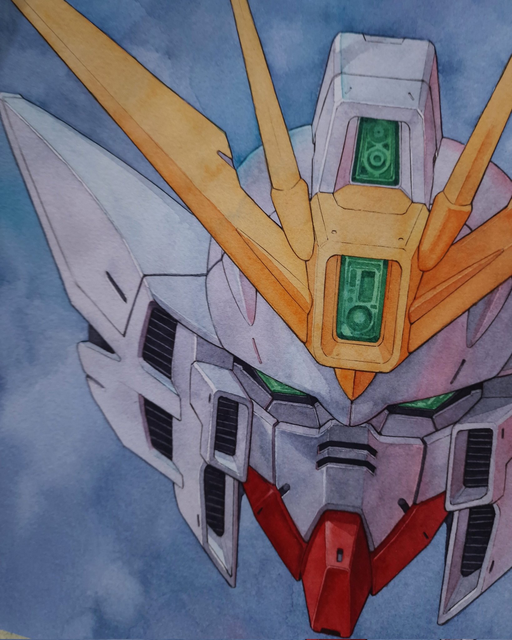 Gundam Wing Zero Head