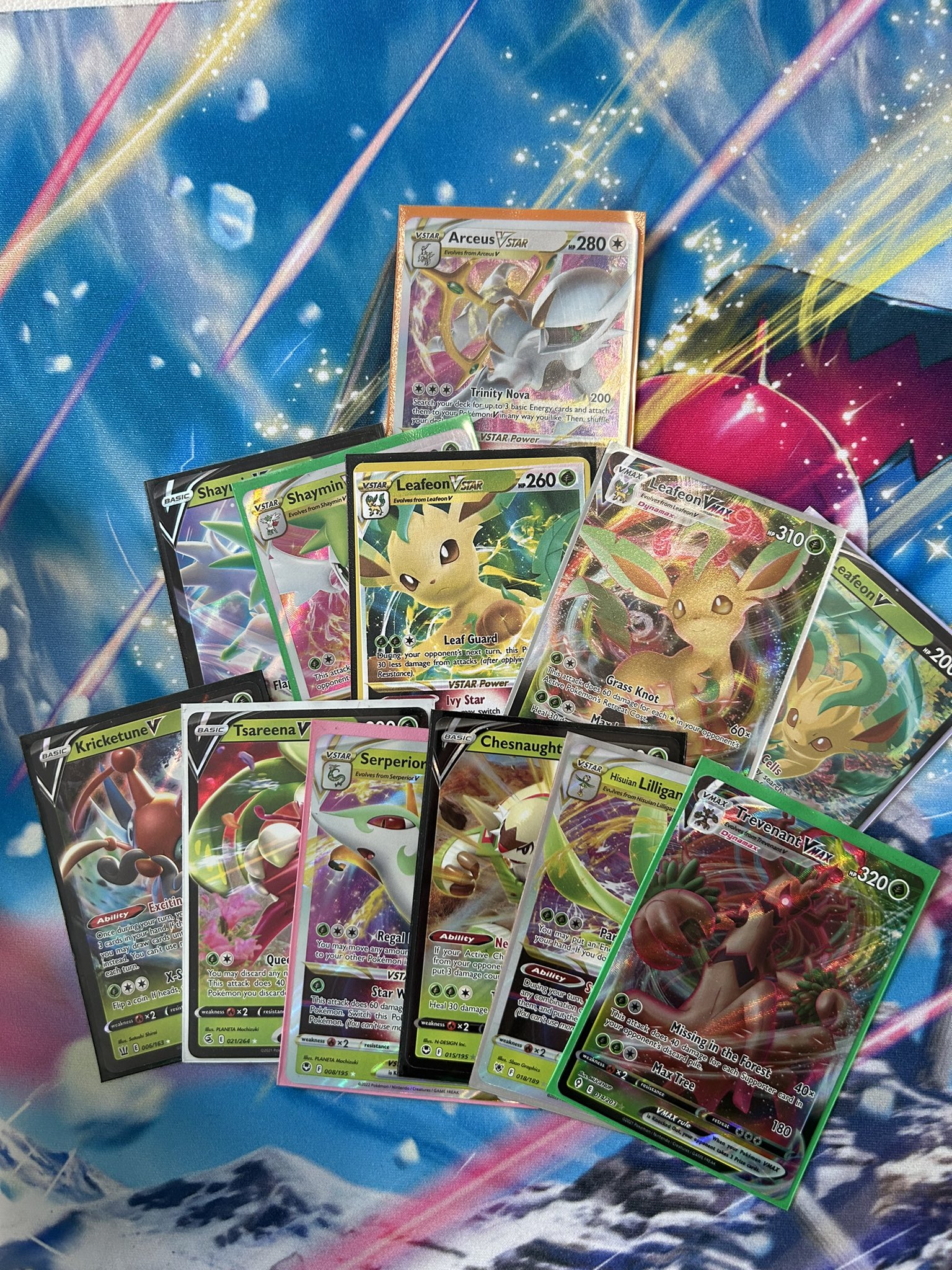 Grass Arceus Card