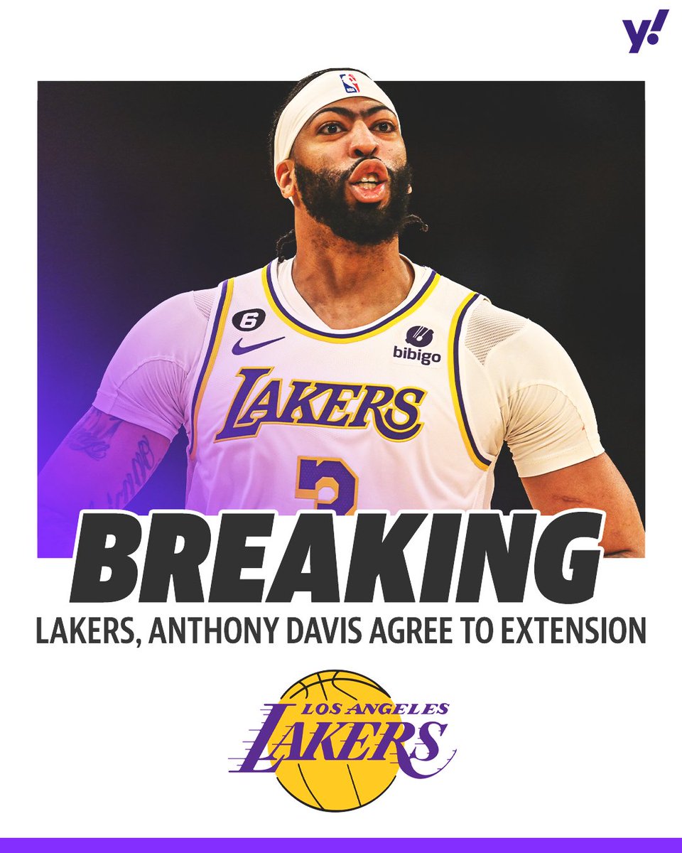 Anthony Davis three-year extension is now official | HoopsHype