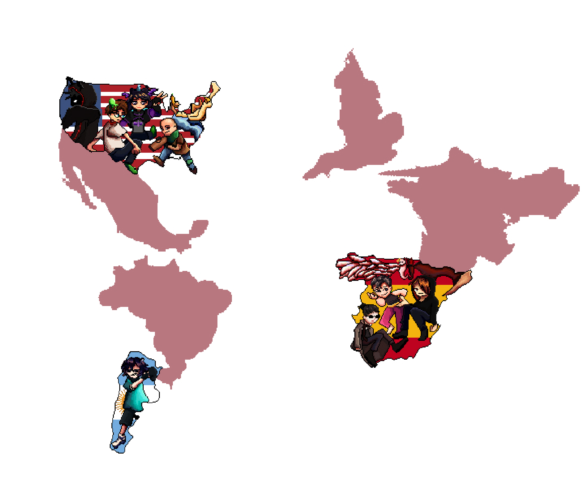 Disney Movie World Map