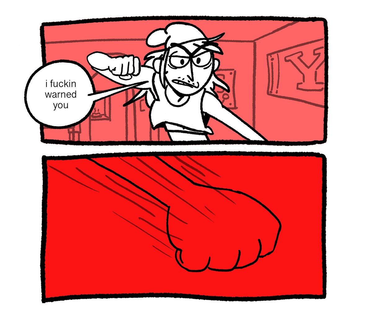 「hopper goes to a party, part 3」connorの漫画