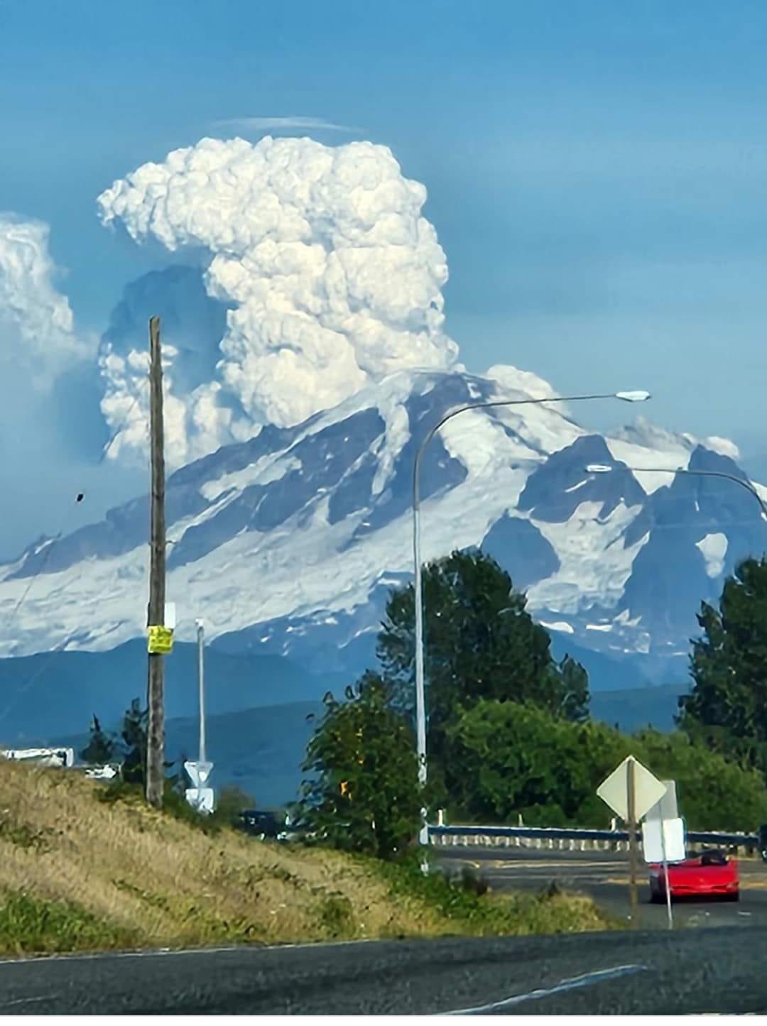 Mount Baker Eruption