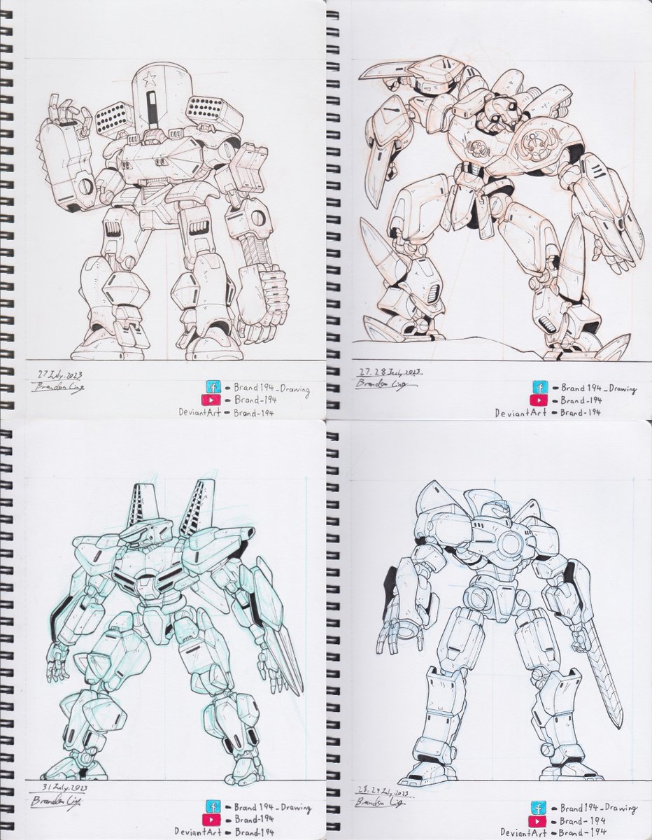 Jaeger Pacific Rim Drawing