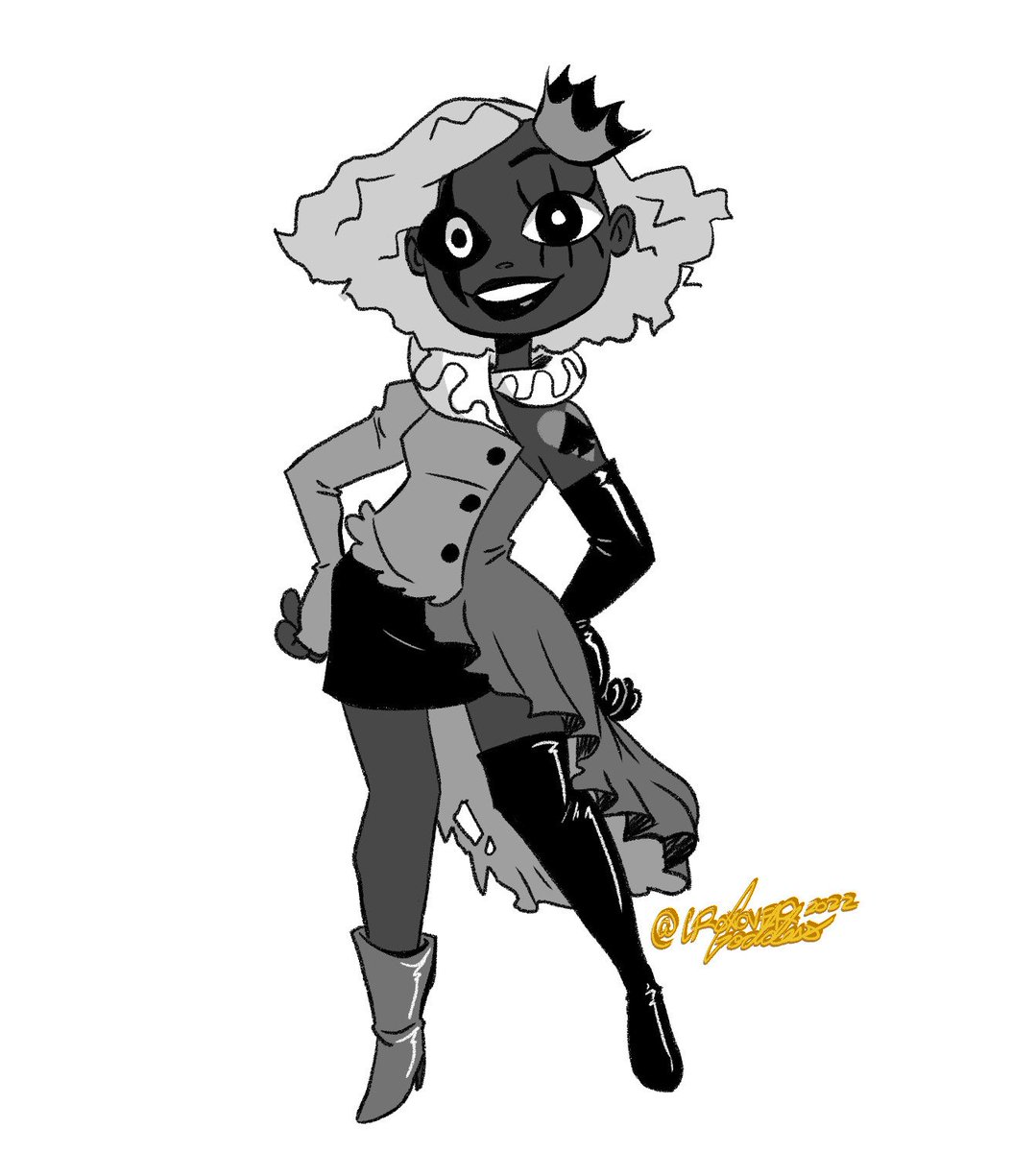 「Never used this PPG Mime Girl design so 」|🐝Roxanne🐝のイラスト