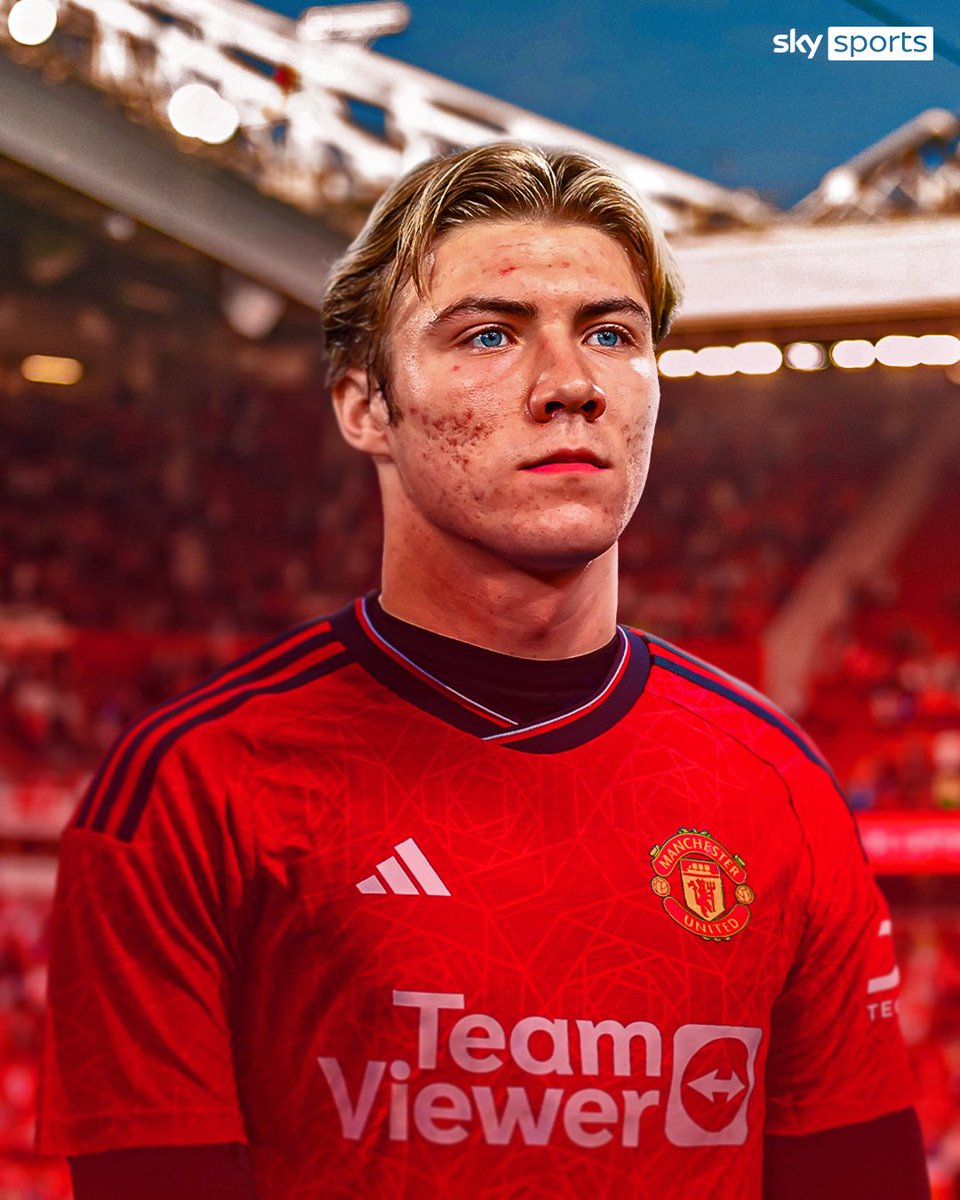 Manchester United complete the £72m signing of Rasmus Højlund 🔴 ...