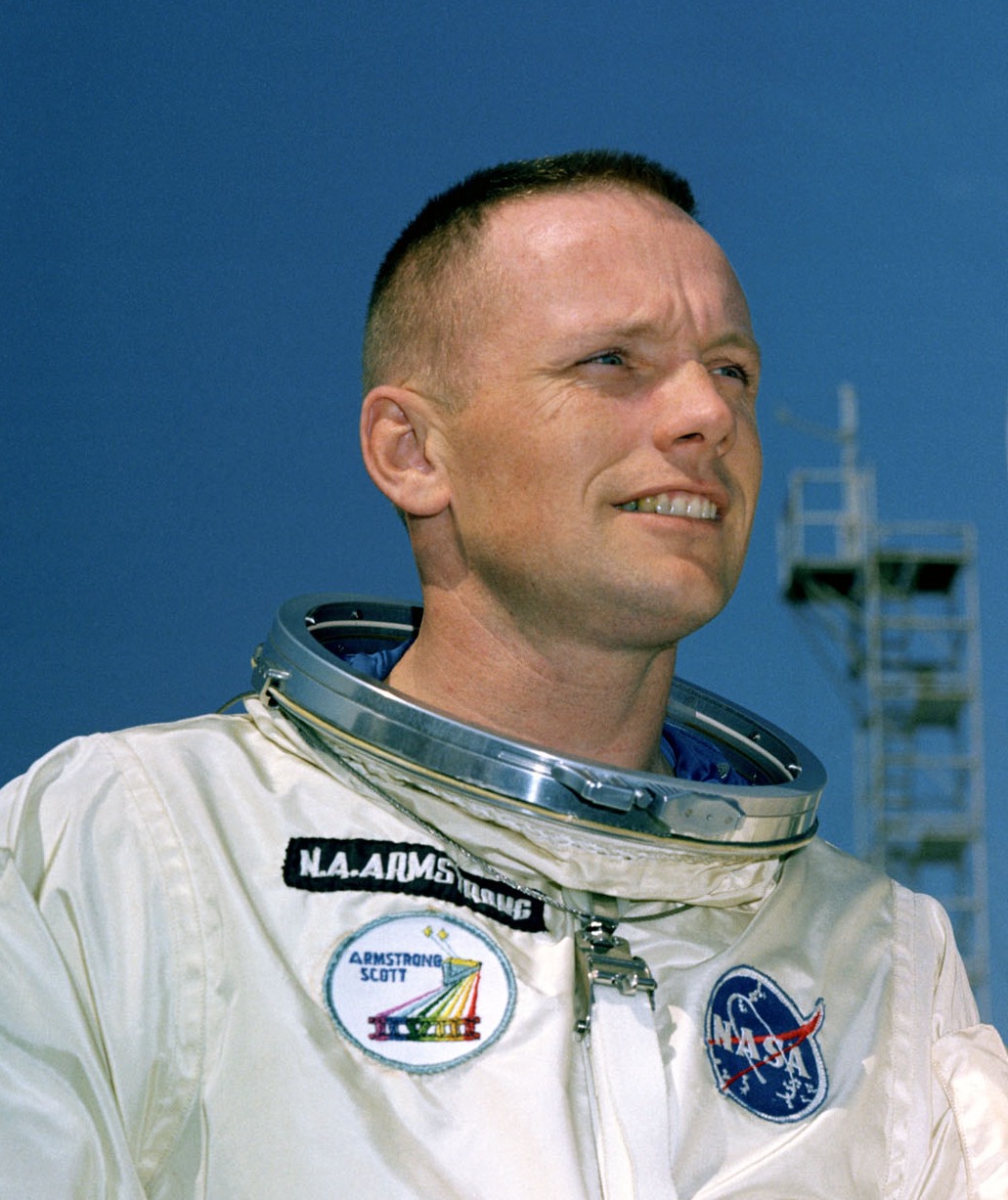 Astronaut Neil Armstrong On Uniform