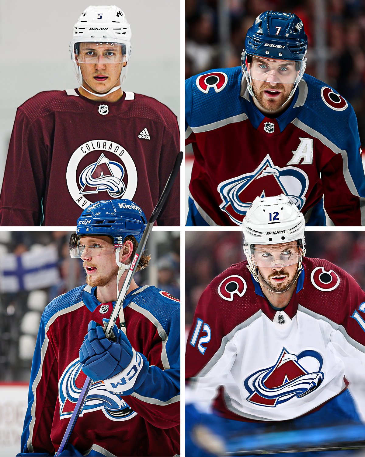 Avalanche Hockey Players