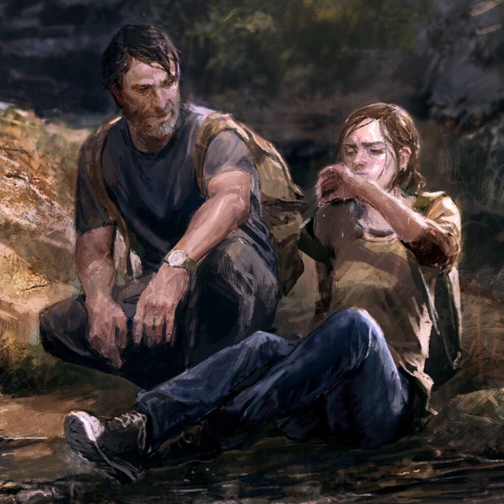 Ashley Johnson And Troy Baker