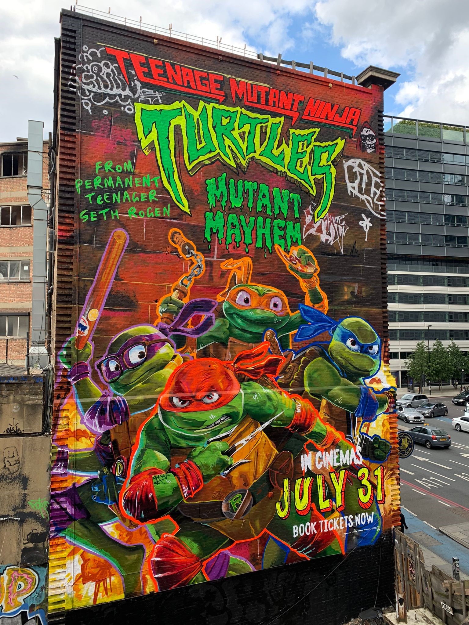 Ninja Turtles Graffiti