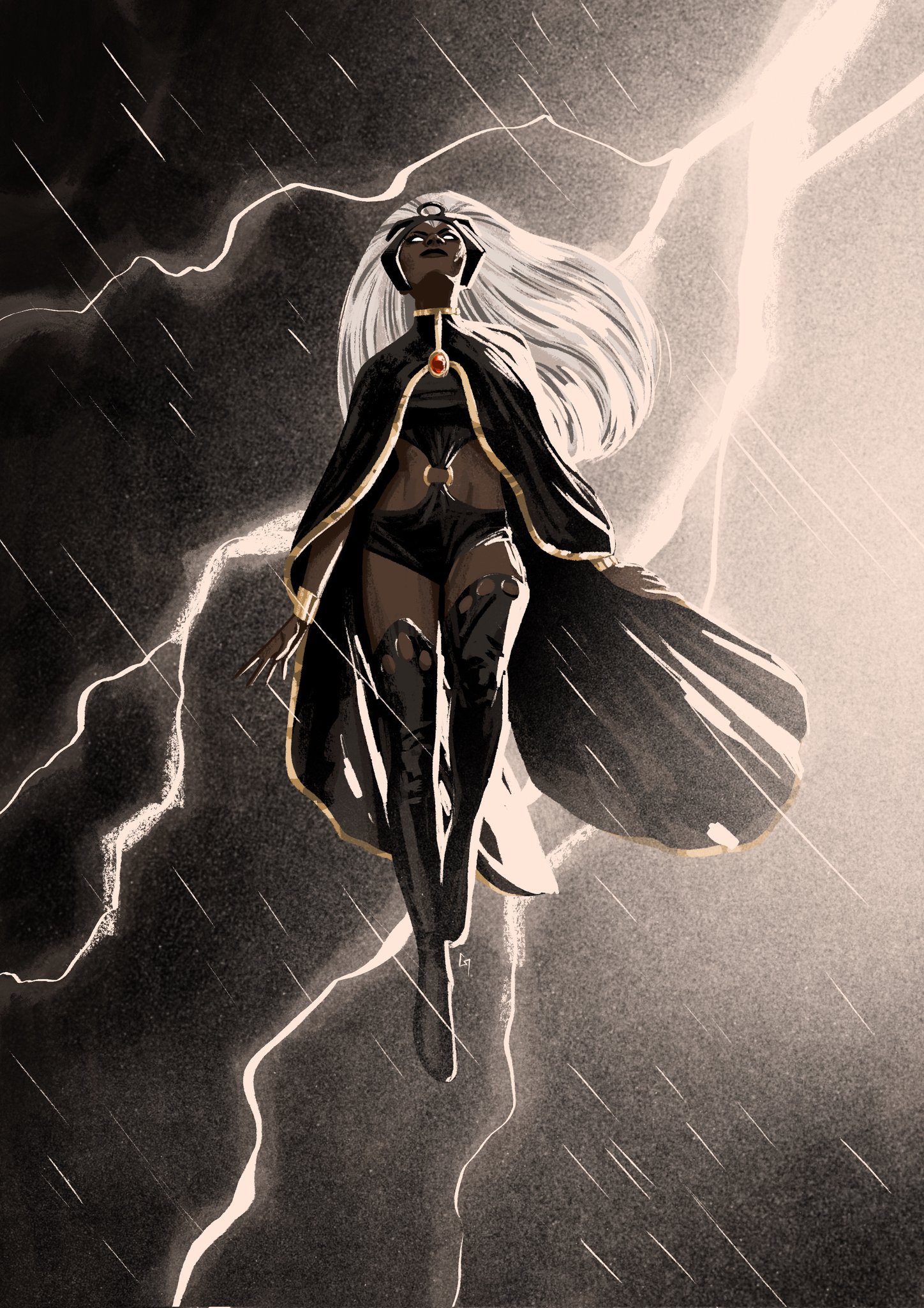 X Men Storm Wallpaper Artstation X Men Storm