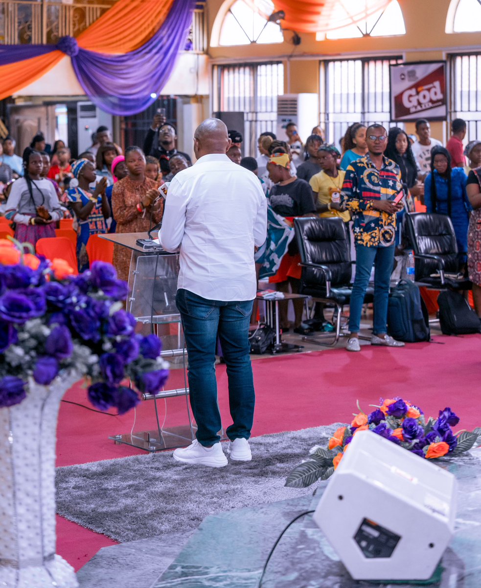 Yesterday, I spoke to a group of brilliant teens at the @RCCGWorldWide ...