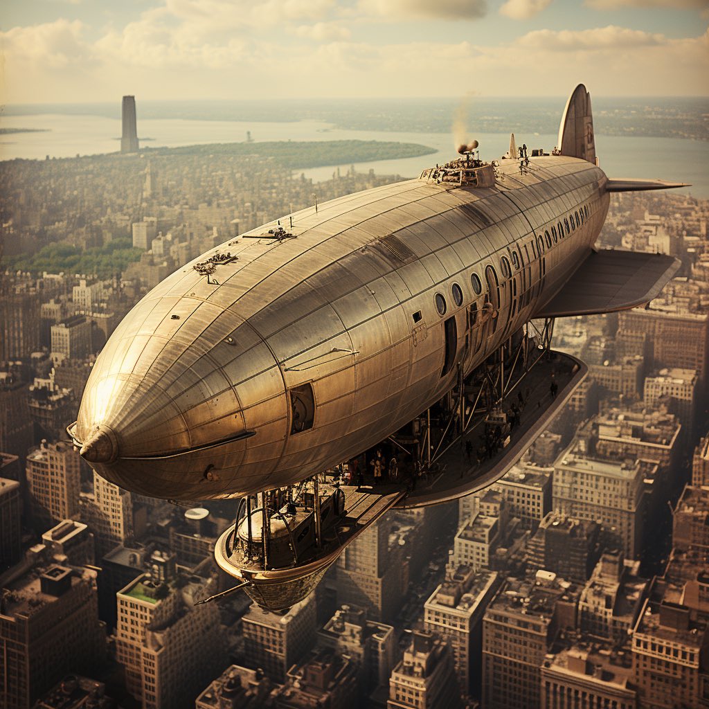 Futuristic Airship