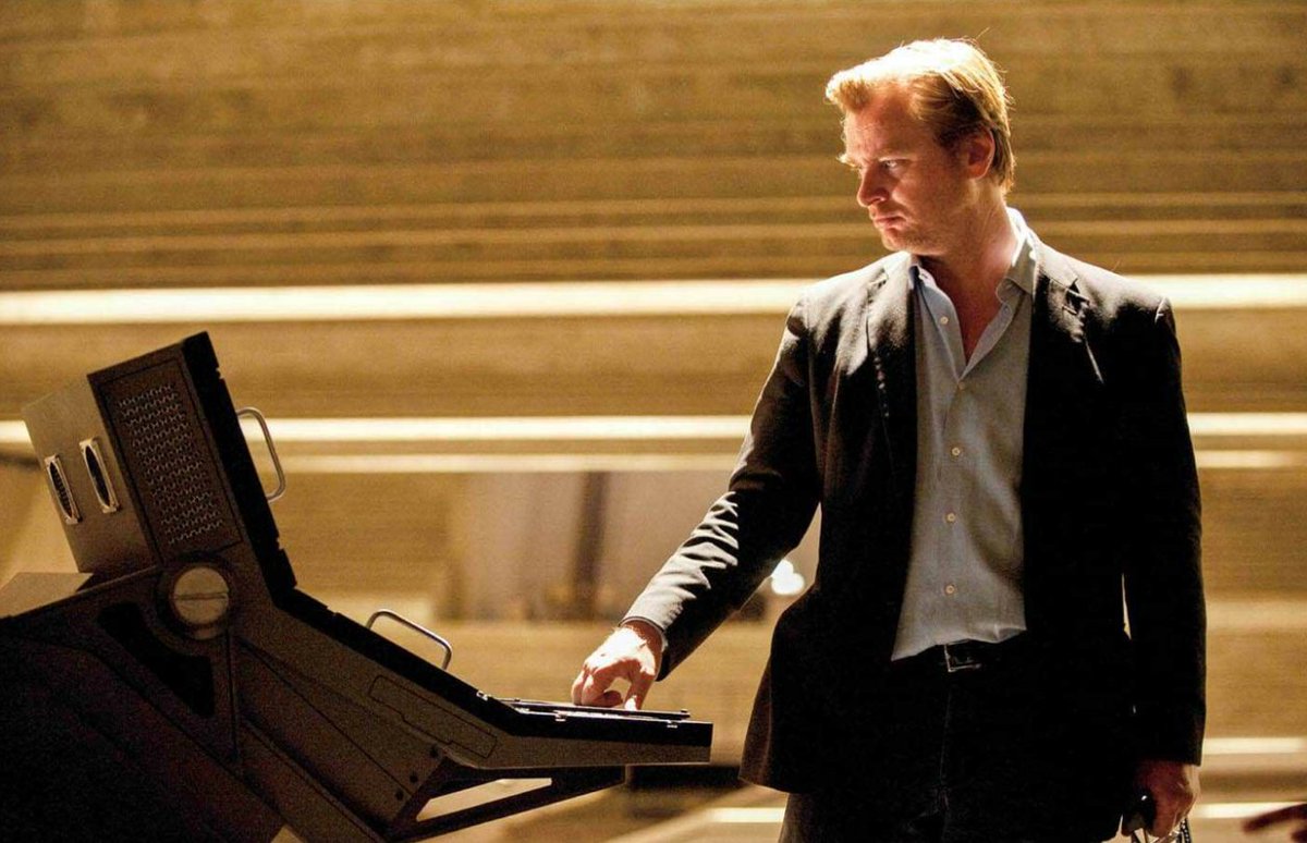 Christopher Nolan uses two computers when writing: The main one, used ...