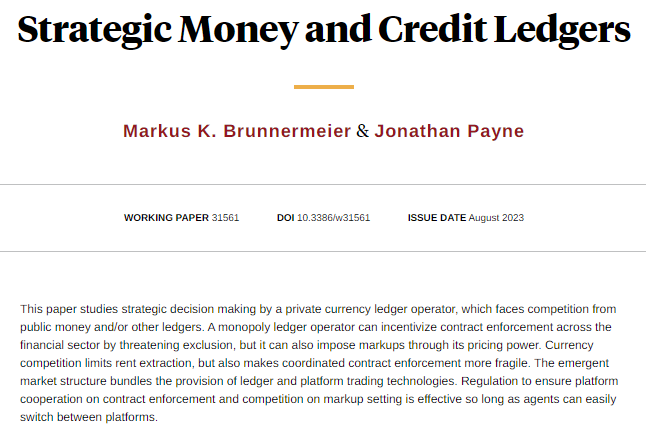 Credit Money Example