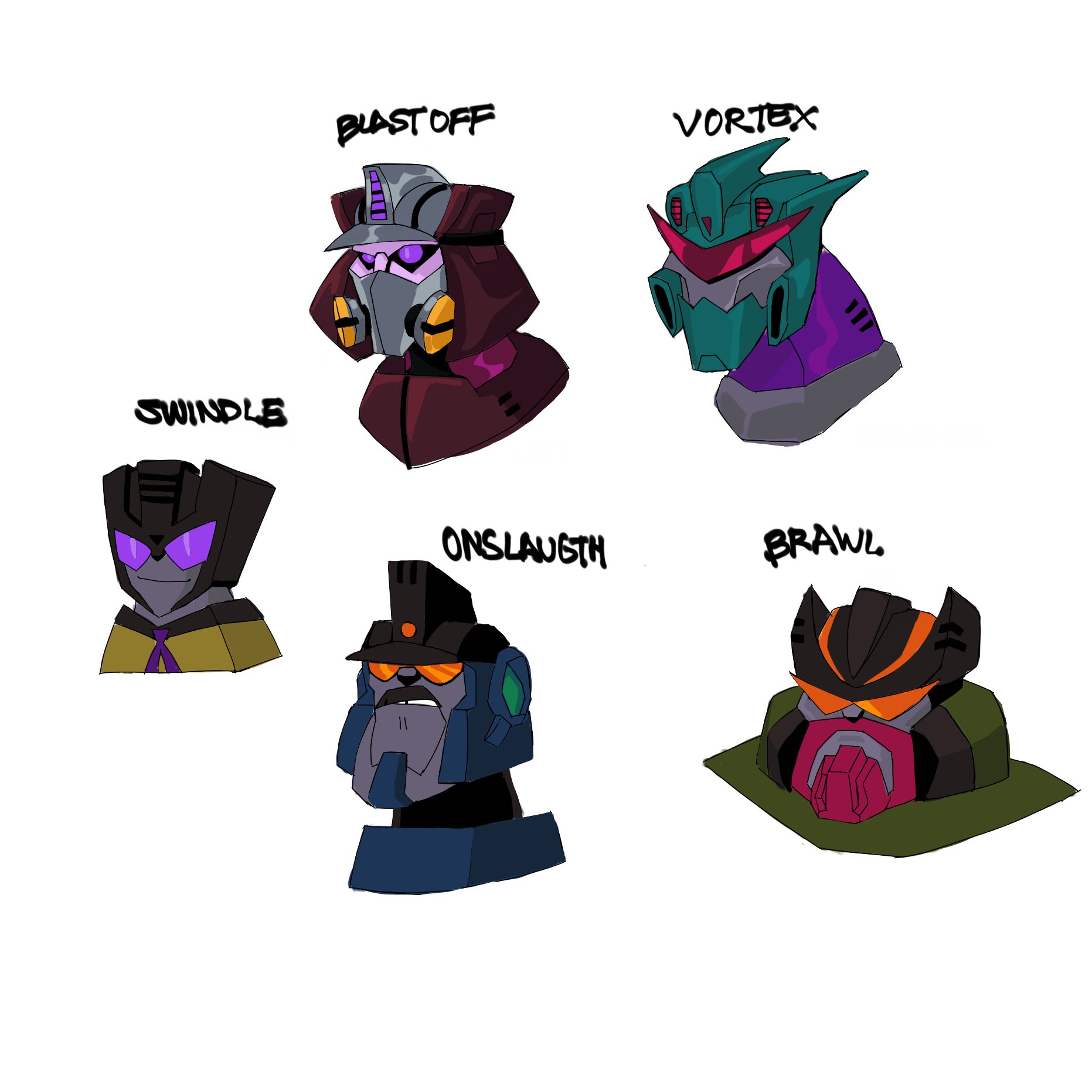 Transformers Animated Combaticons