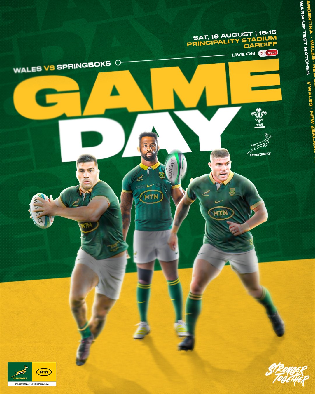 Springboks Wallpaper