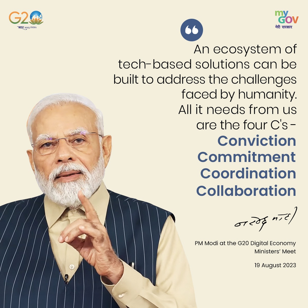 Here are the highlights from PM @narendramodi's address at the G20 ...