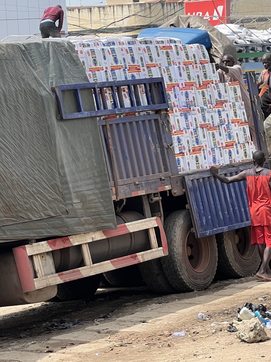 I sell flour, sugar, macaroni, spaghetti, salt and rice in singa market ...