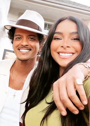 Bruno Mars And Jessica Caban