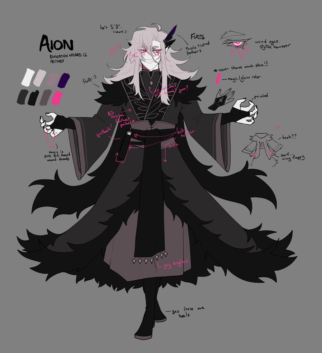 dnd] a servant of the raven queen 」|Reaper のイラスト