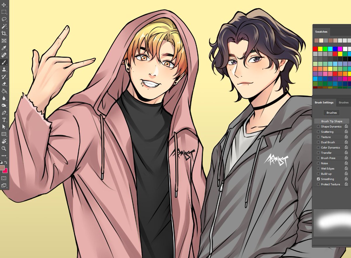 「Zeha and Jooan I miss you 」|기아のイラスト