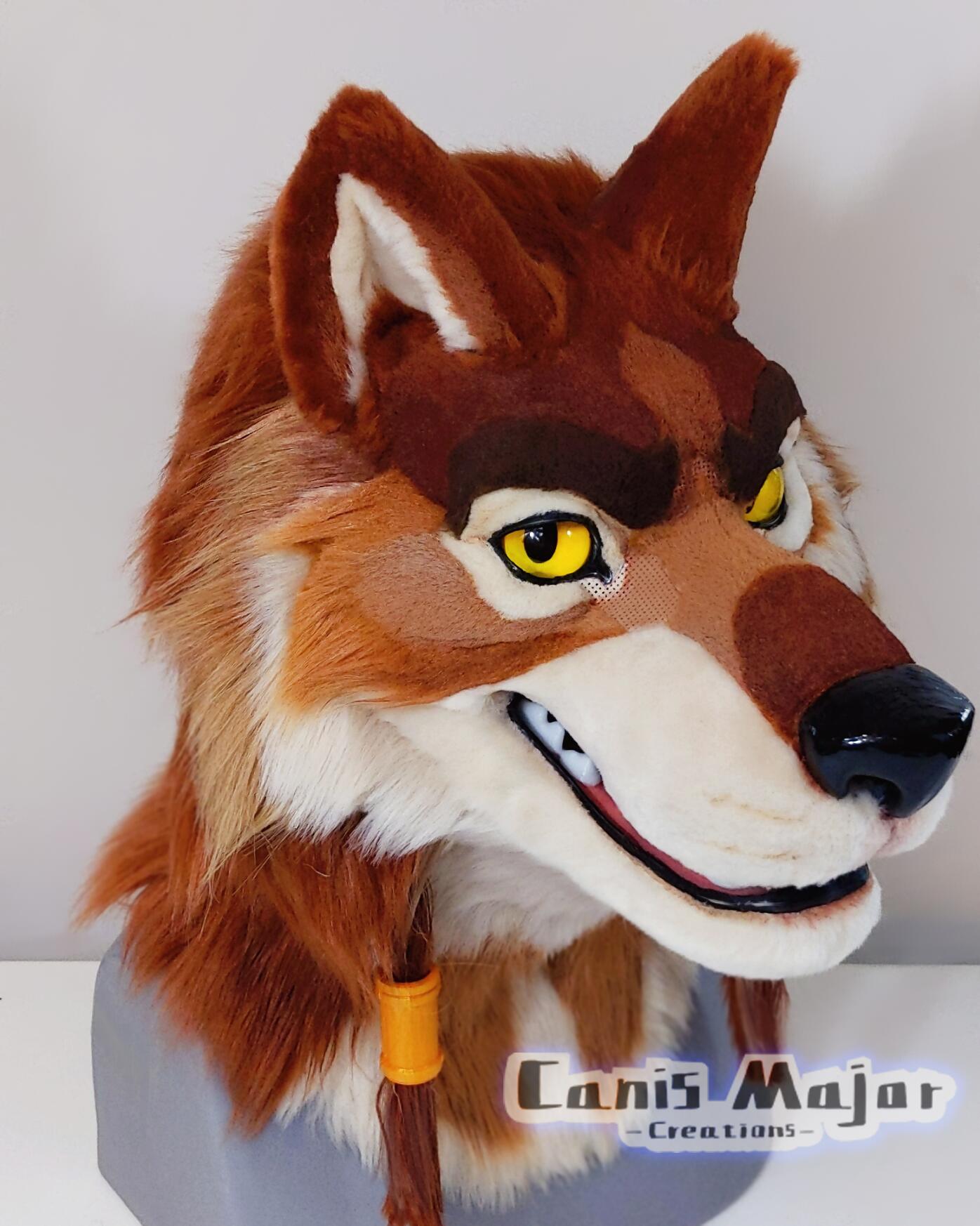 Realistic Wolf Fursuit