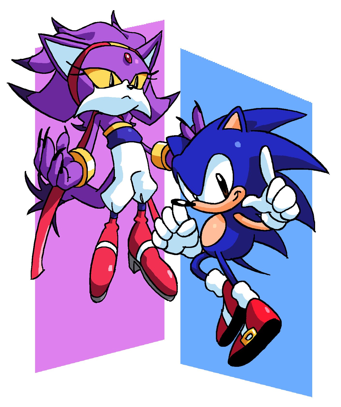 Classic Blaze The Cat