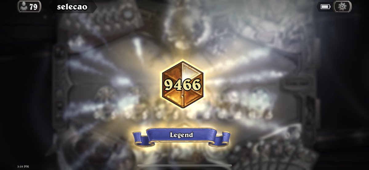 Hearthstone Legend Icon