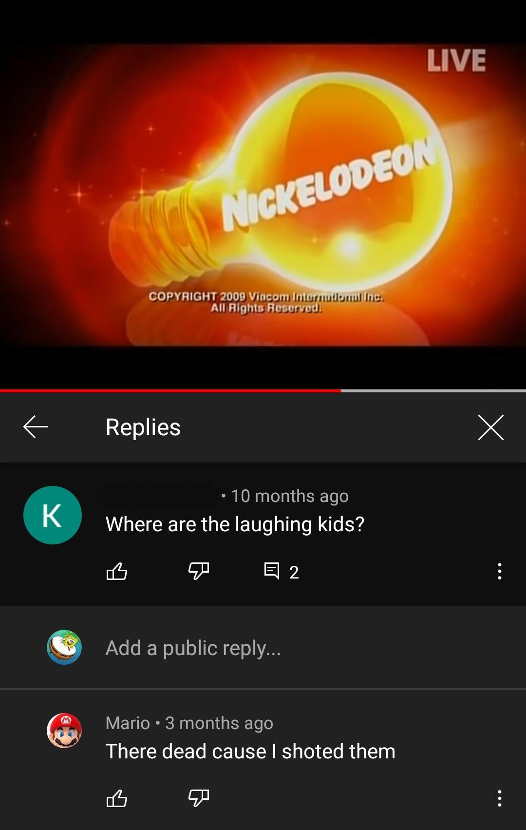 Nickelodeon Productions 2009