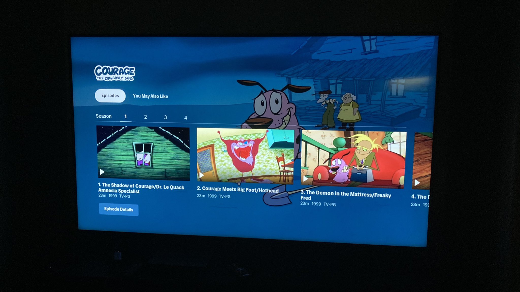 Courage The Cowardly Dog Le Quack Amnesia Specialist