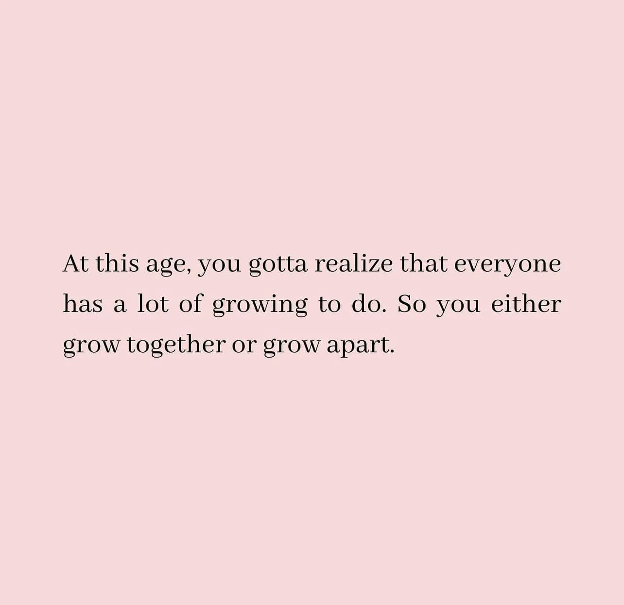 Grow Apart Quotes