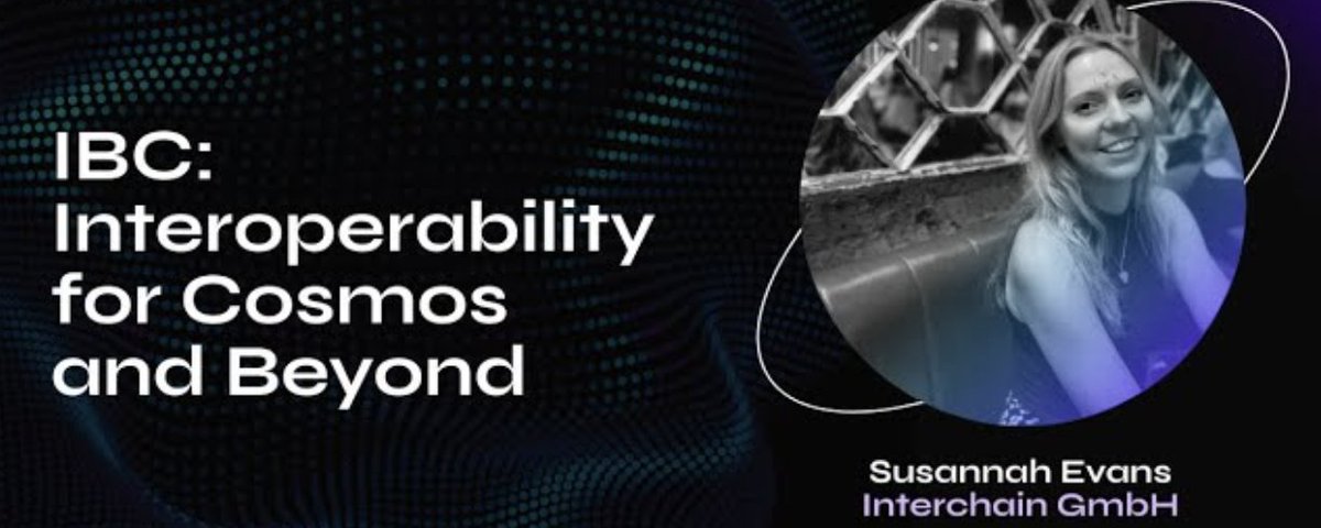 1/ I had an amazing chat with @susevans, product lead for the IBC-go ...