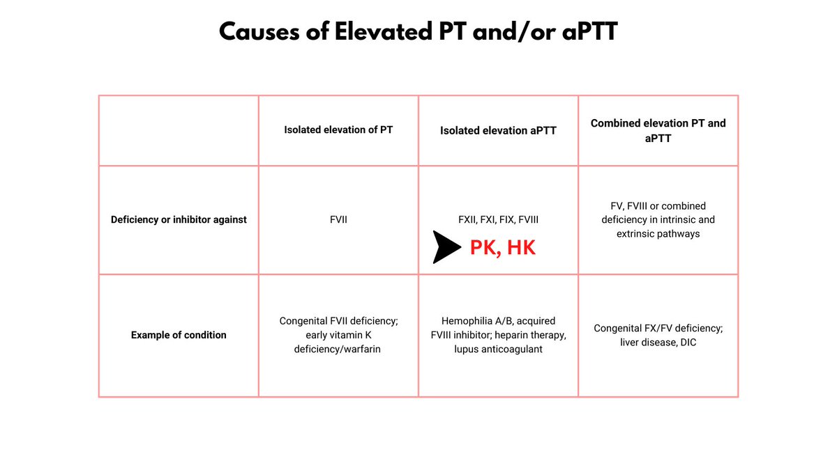 1/8 ELEVATED aPTT 43 yo F referred to outpatient hematology clinic with ...
