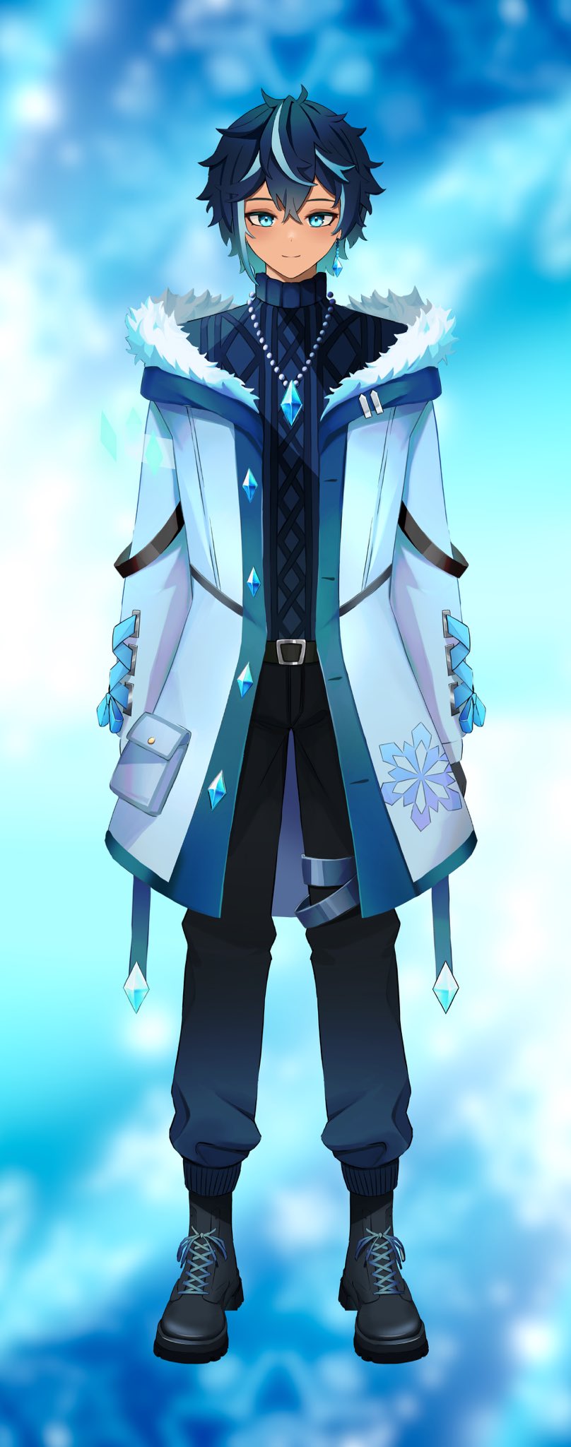 Ice Mage Anime Male