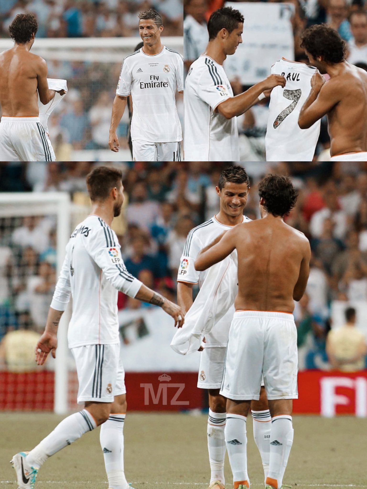 Raul Real Madrid Jersey 7