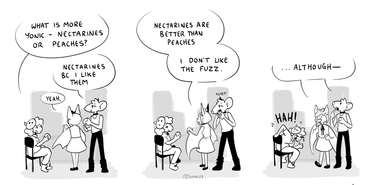 「much to think about 🤔」Screaming Rat 🐭 MCM Artist Alley L16の漫画