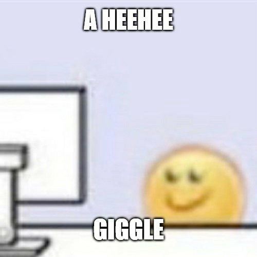 Giggle Emoticon