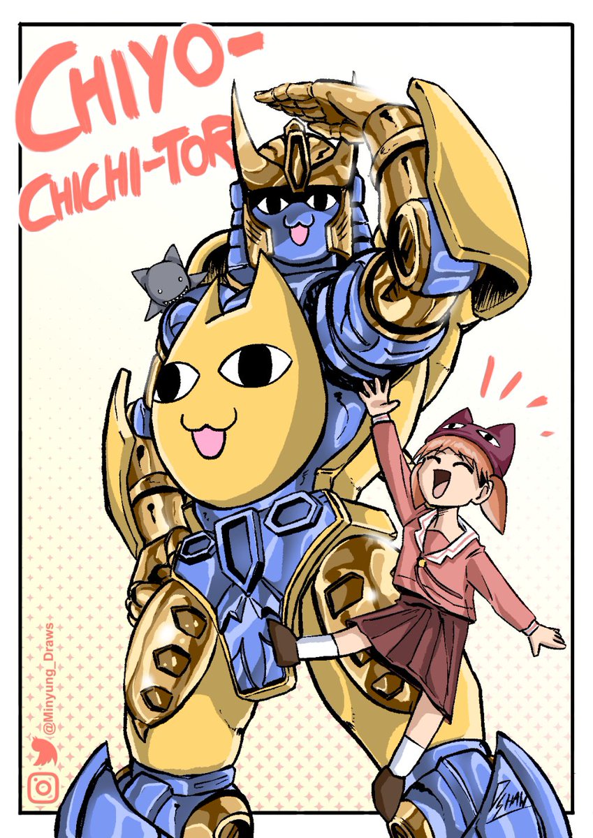 Chiyo's Protector! : r/AzumangaPosting