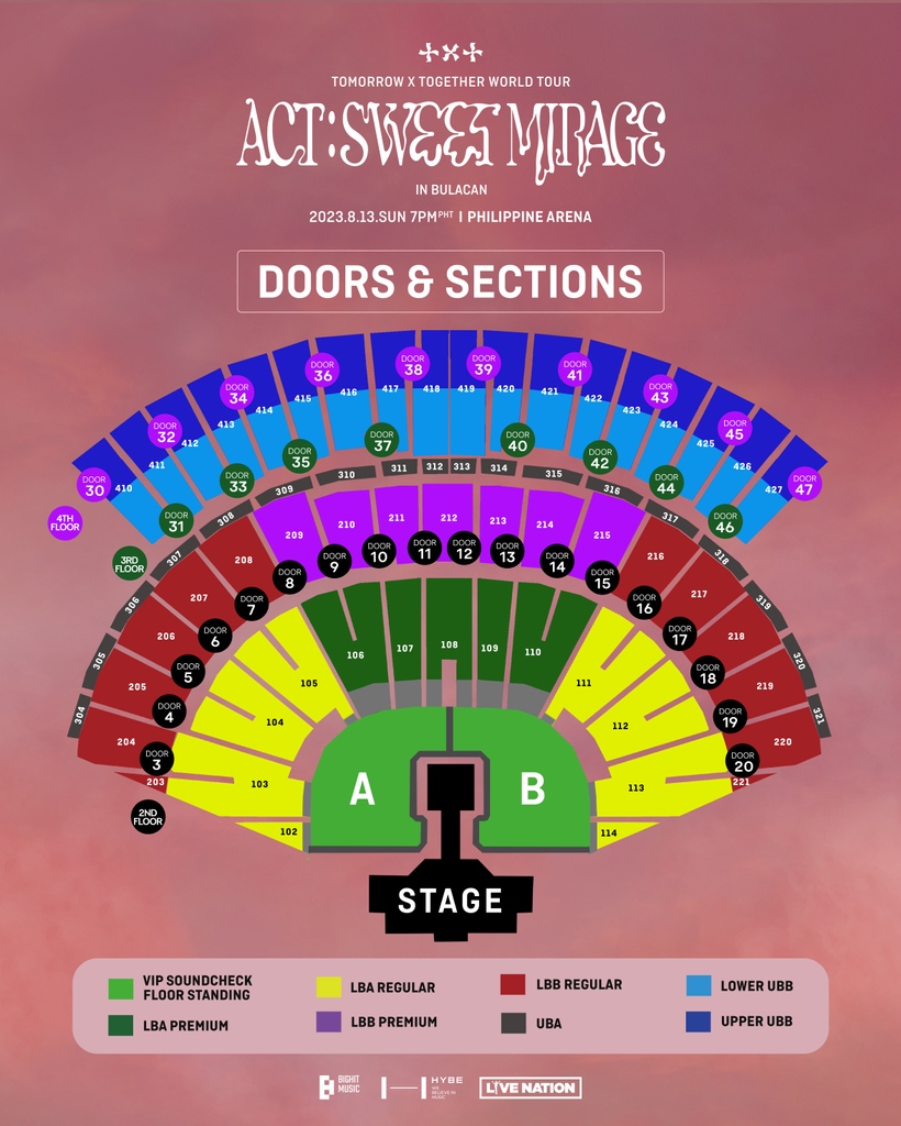 Philippine Arena Floor Plan