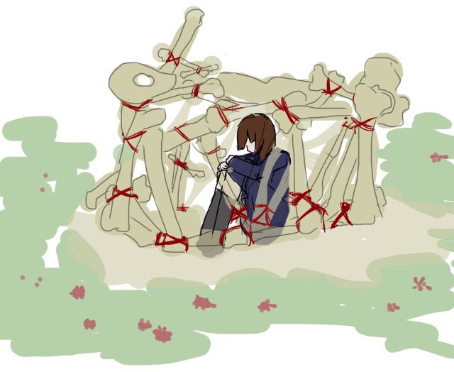 「bone flower」 illustration images(Latest)