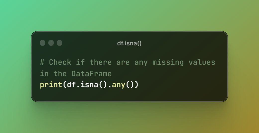 10 Pandas Python Functions I Used The Most As A Data Analyst Thread From Tom Mitchell