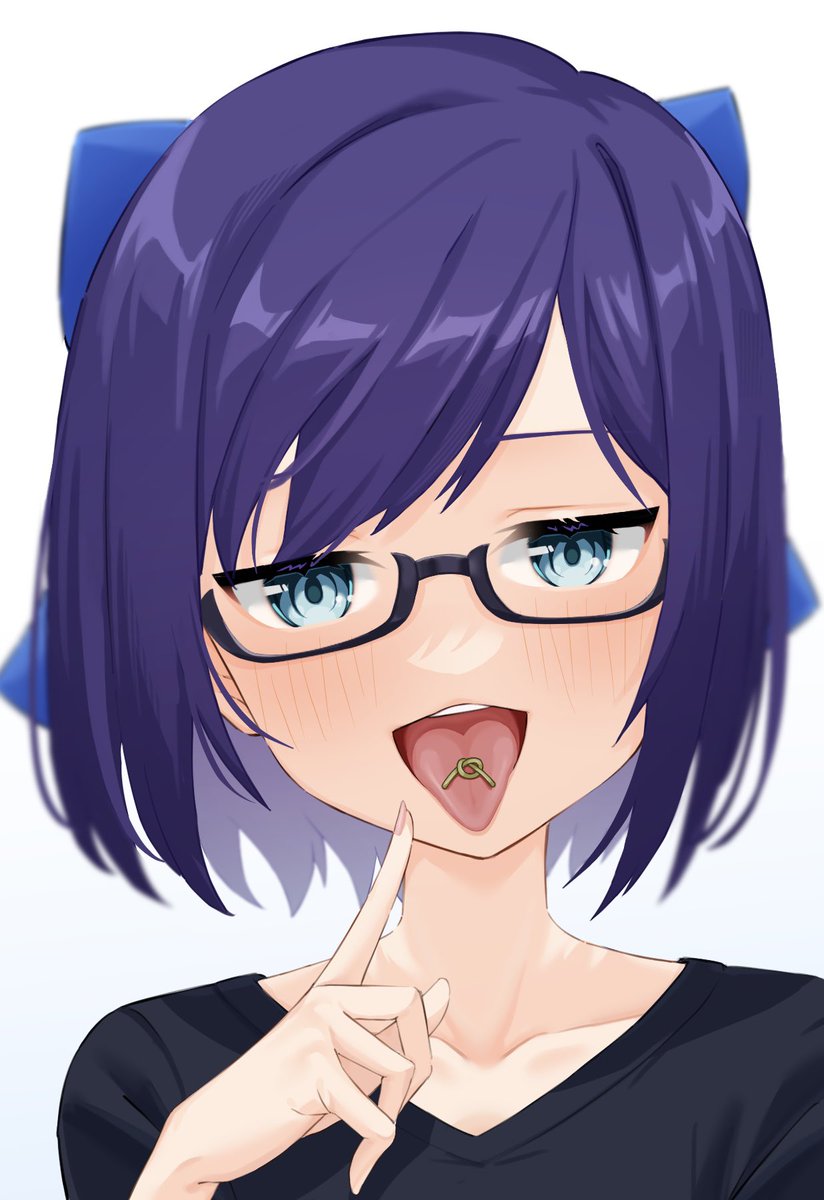 「口の中でさくらんぼのヘタが結べるって本当ですか 絵ーちゃん」アイのイラスト