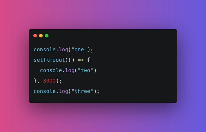 Event loop is a confusing concept in JavaScript. You can better ...