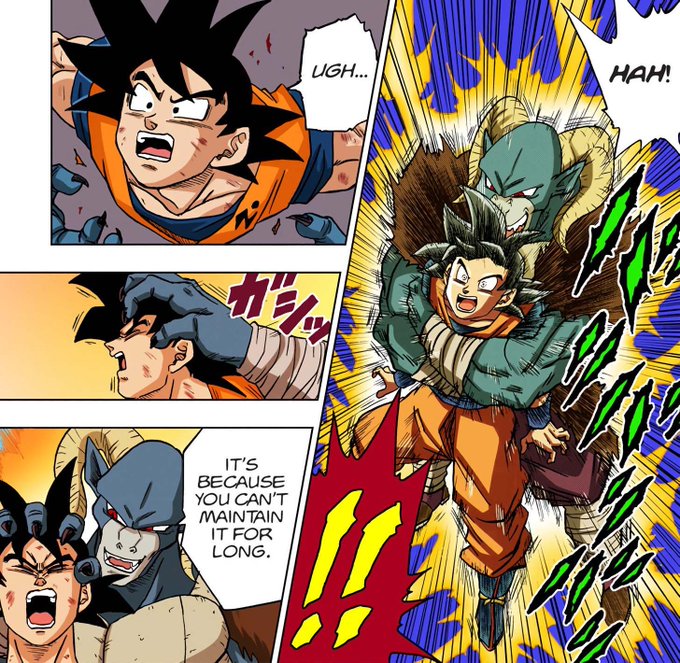 Prime Moro Electrocutes Goku Out Of .. | Dragon Ball Manga Panels さんの ...