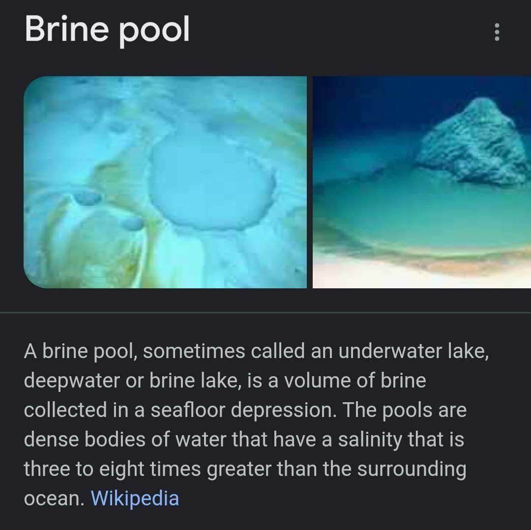 Underwater Brine Lake Brine Pools: Exploring An Alien World For Blue