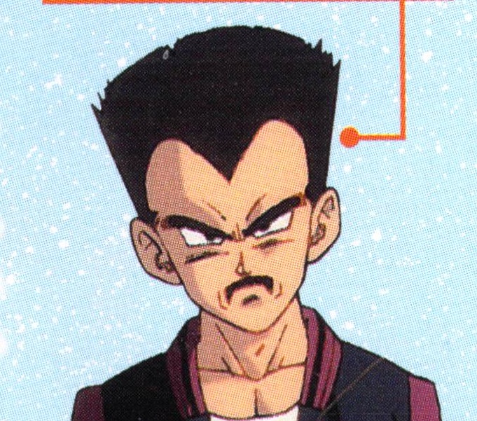 Dbgt Vegeta Moustache Dragon Ball GT Sticker Vegeta Heroes Anime Decal