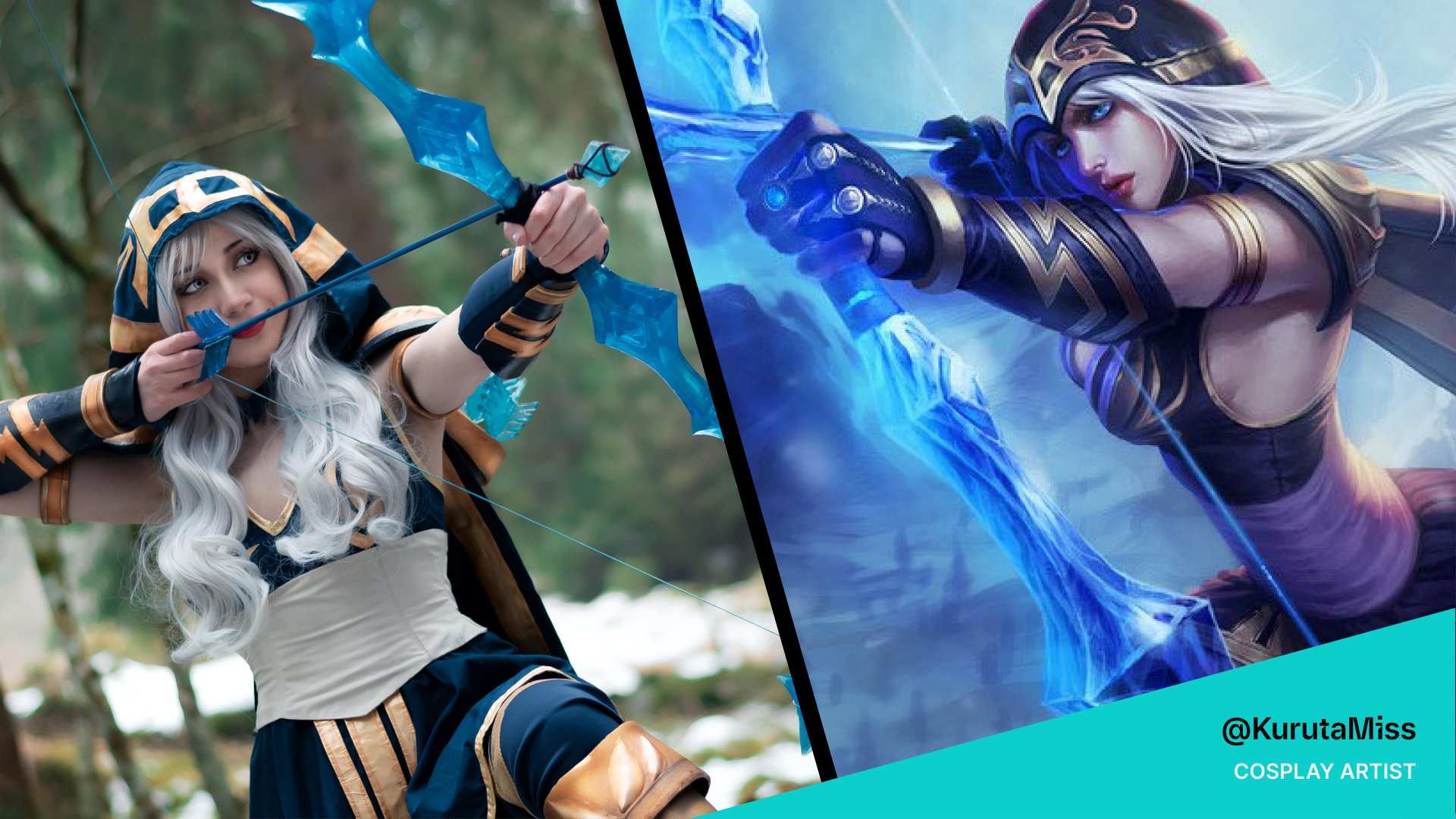 Cosplay Ashe League Of Legends