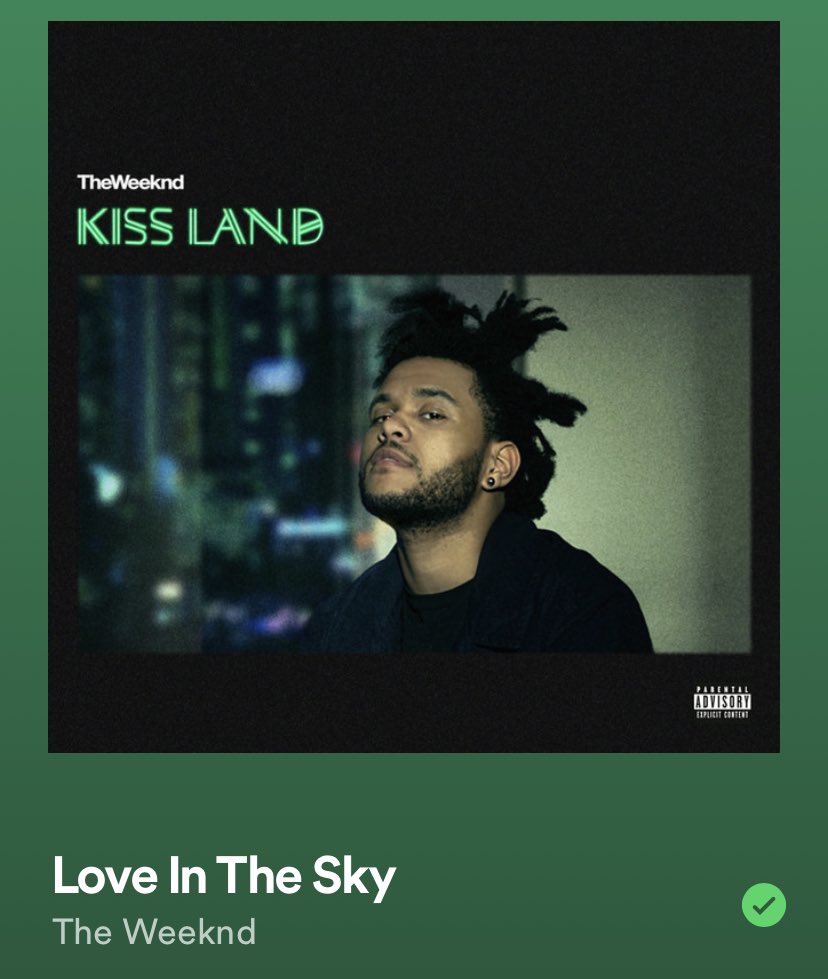 The Weeknd Love In The Sky