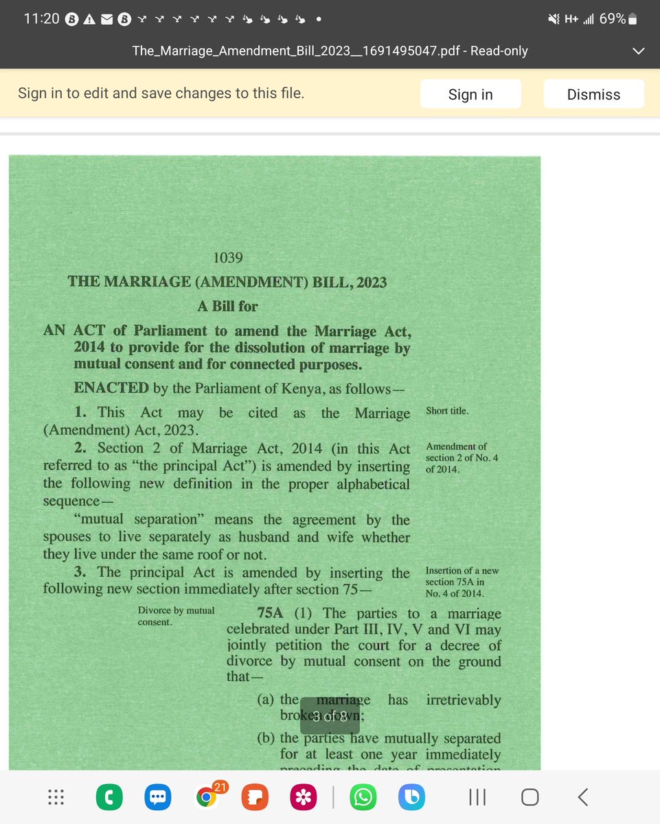 Marriage Amendment Bill, 2023 introduces interalia dissolution of ...