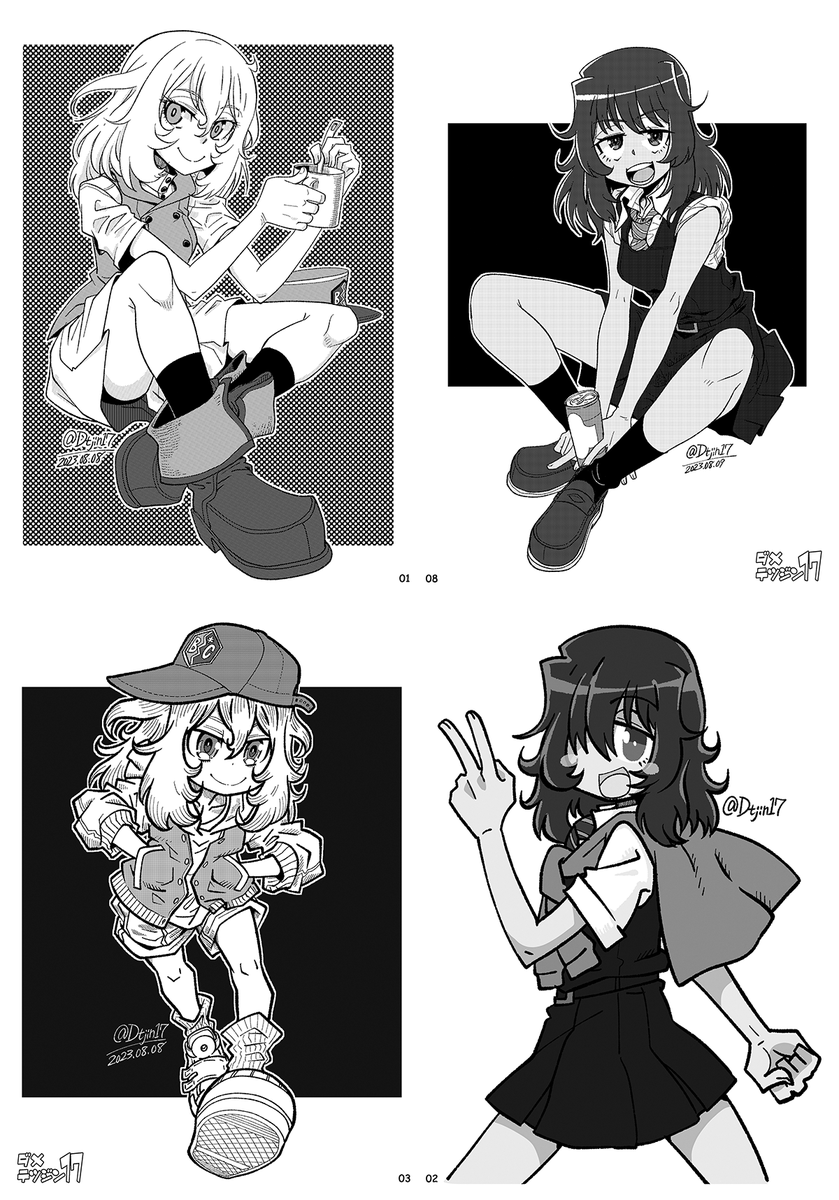 「C102新刊 『Dote-san』B5/16P 主にSNSに投稿した #水星の魔女 イラストからセセリア・ドートさんをオ」ダメテツジン17@C102(土)東ネ40aの漫画